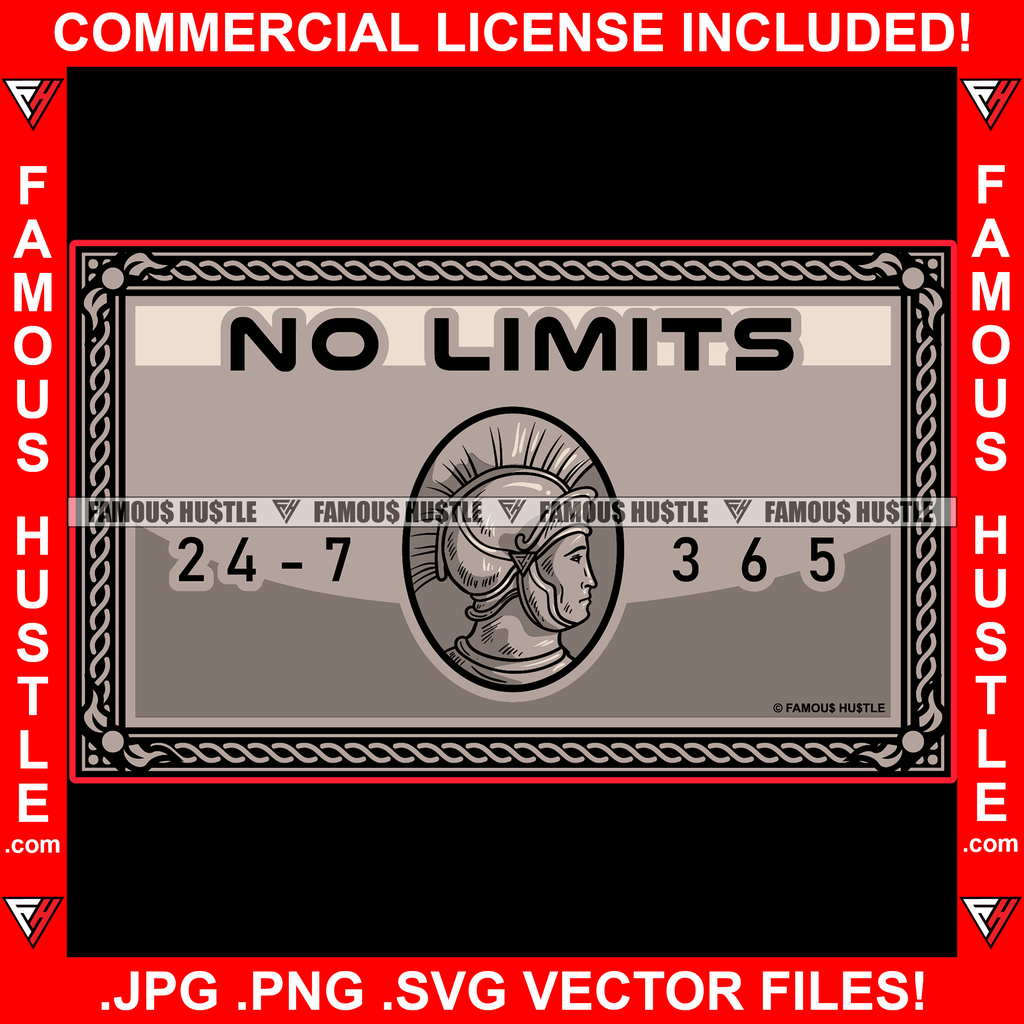 No Limits Soldier Image Helmet Hip Hop Rap Rapper Plug Trap Street Hoo ...